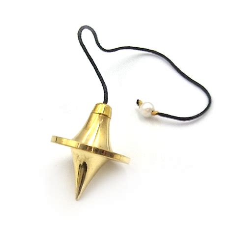 Large Chambered Brass Pendulum