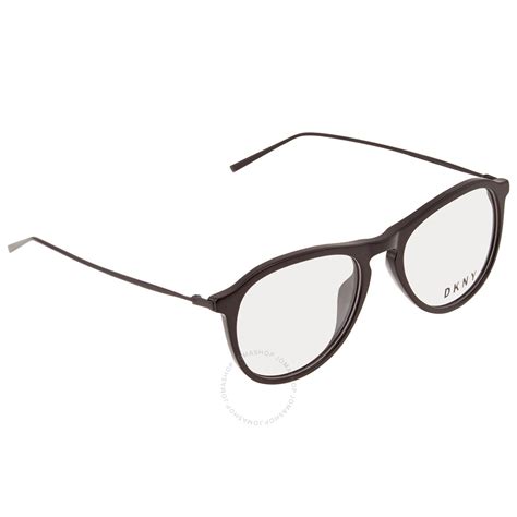 Dkny Ladies Black Oval Eyeglass Frames Dk700000153 886895414906