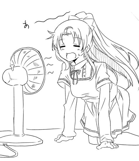 「暑いでございます」うや低浮上の漫画