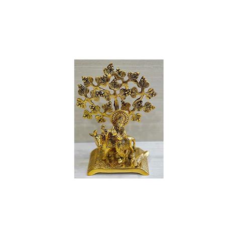 Buy Mc Metal Handicraft Hindu God Krishna Bhagwan Murti Home Decor Idol
