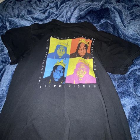 Biggie Smalls Graphic Tee Hardly Used Size Depop