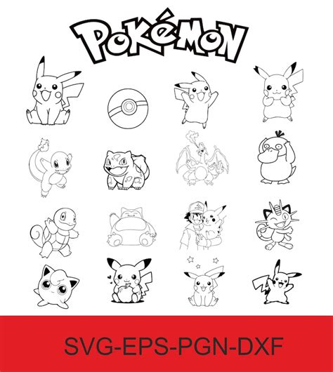 Layered SVG Bundle Cartoon Clip Art Cartoon SVG Bundle Cricut