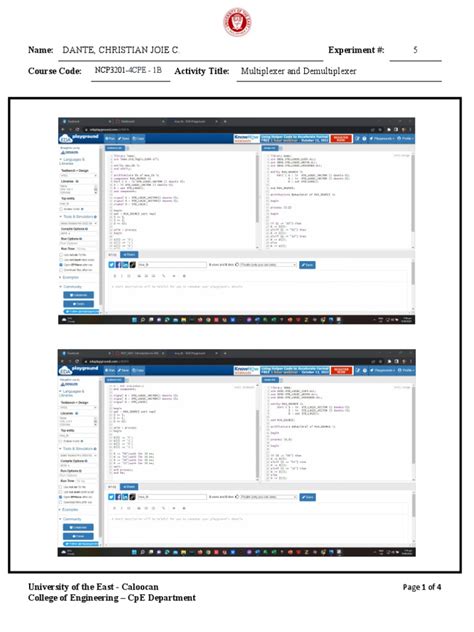Multiplexer And Demultiplexer Vhdl Code Pdf Digital Technology