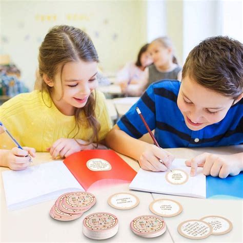 25pcs Morning Meeting Chips Questions Cards For Students Classroom