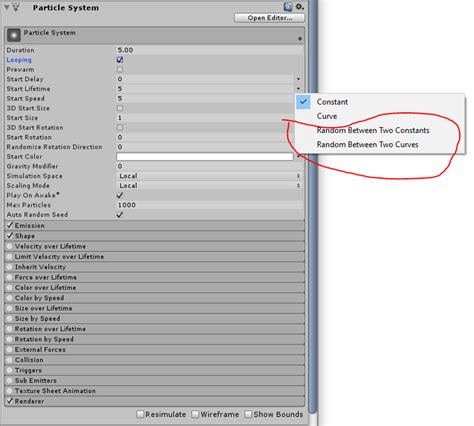 Particle Effect Auto Random Seed Not Working Unity Engine Unity