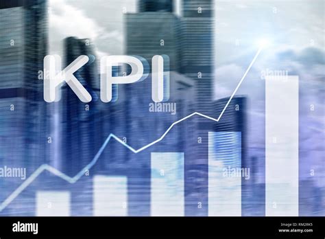 Kpi Key Performance Indicator Business And Technology Concept Multiple Exposure Mixed Media
