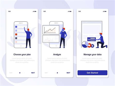 15 Onboarding Screens For App Website Templates Website Design Web Design Webelements Web D