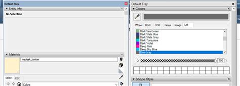 Layout Default Tray Issue LayOut SketchUp Community