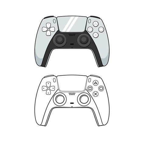 Ps5 Console Vector Art Icons And Graphics For Free Download