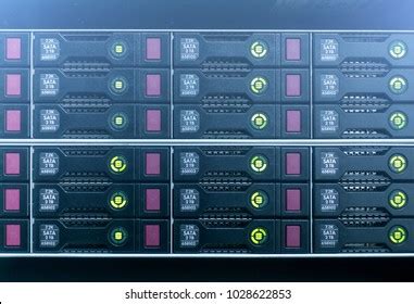 Hard Drives Flashing Rack Images Stock Photos D Objects Vectors Shutterstock