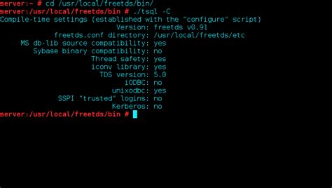 Conectando Ao Ms Sql Server Com Freetdsunixodbc E Php No Sles Movimento Gnu