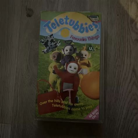 Teletubbies Favourite Things And Other Stories Vhssh 1999 £1123