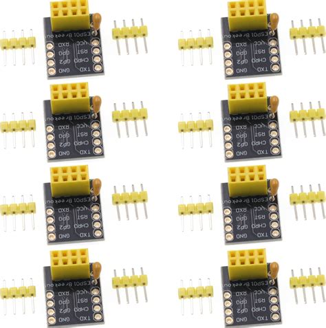 Esp8266 Esp 01 Breakout Board Esp 01s Breadboard Adapter