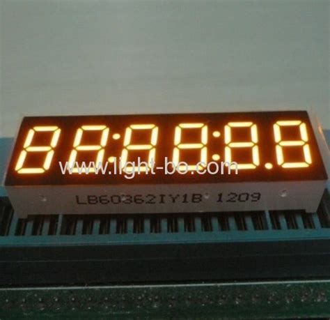 0 36 6 Digit Led Display 6 Digit Clock Display 0 36 6 Digit 7