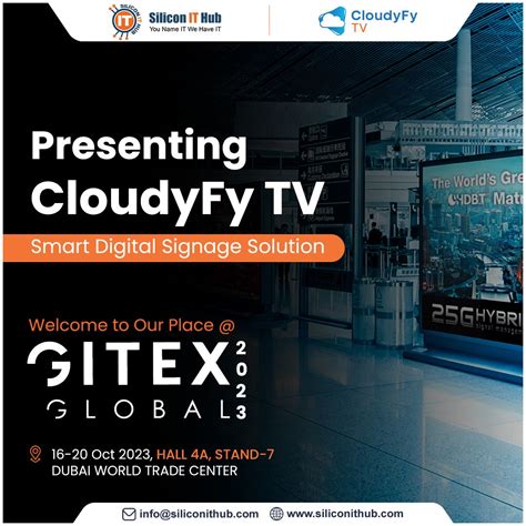 Silicon It Hub On Linkedin Digitalsignage Siliconithub Aieverything Ai Gitex2023