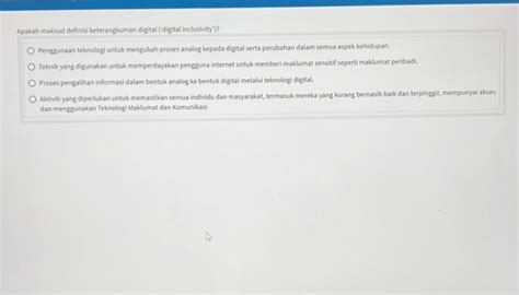 Apakah Maksud Definisi Keterangkuman Digital Studyx