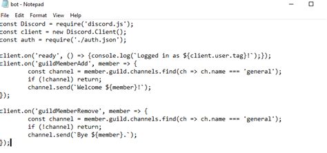 Id Like To Also Add An Feature To The Bot To Greet And Say Goodbye