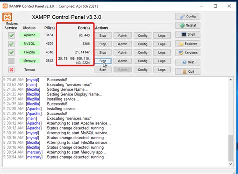 Usage Guidelines Xampp Php For Azure On Windows Server 2022 Dc