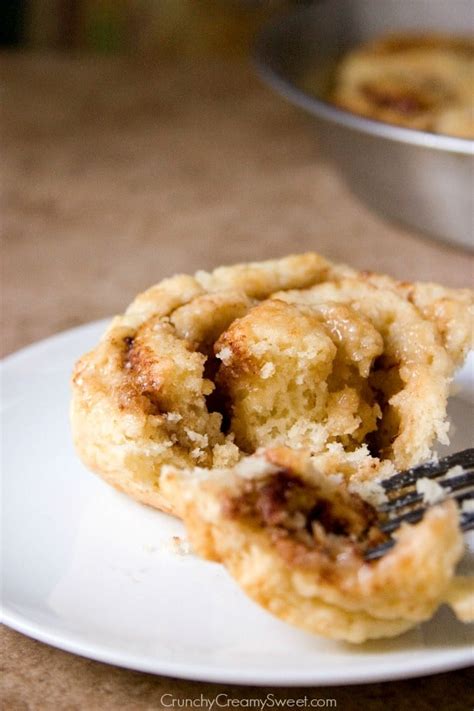 Biscuit Cinnamon Rolls From Crunchy Creamy Sweet Crunchy Creamy Sweet