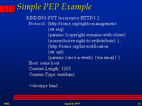 Simple Pep Example