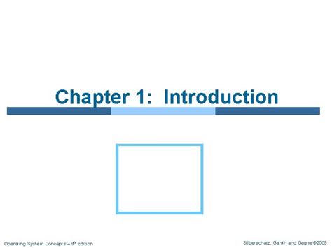 Chapter Introduction Operating System Concepts Th