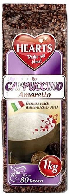 HEARTS CAPPUCCINO AMARETTO KG CAPPUCCINO O SMAKU MIGDAŁOWYM Allegro pl