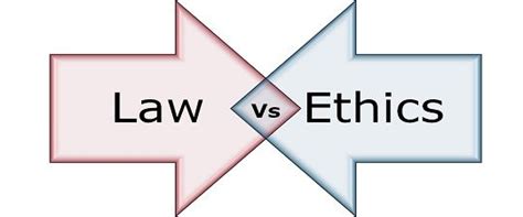 Difference Between Law And Ethics With Comparison Chart Key Differences