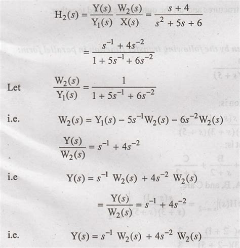 Realization Of Systems In Direct Form Realization Of Systems In Direct Form Ii Realization Of