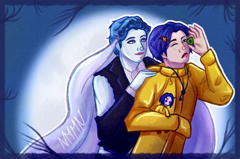 Tim Burton Coraline Drawing