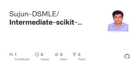 Github Sujun Dsmleintermediate Scikit Learn Master