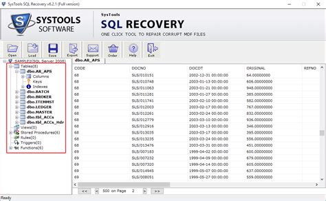 sql server recovery software to repair sql database mdf and ndf files