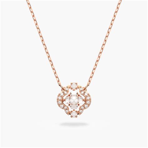 Dây Chuyền Swarovski Cỏ 4 Lá Sparkling Dance Necklace