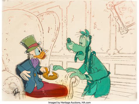 Mickeys Christmas Carol Scrooge Mcduck As Ebenezer Scrooge And Lot 18248 Heritage Auctions