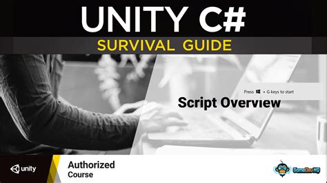Script Overview Unity Learn
