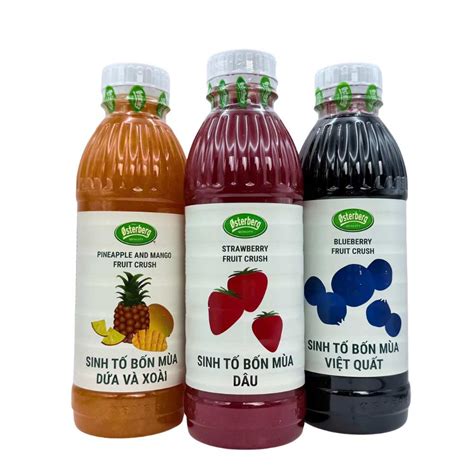 Sinh Tố Osterberg Dâu 1l Lyon Coffee