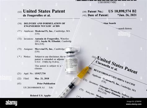 Moderna Vs Pfizer Biontech Lawsuit Concept Real Pfizer Vaccine Vial