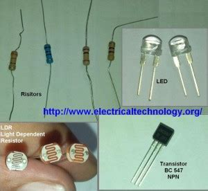 Automatic Street Light Control Circuit Using Ldr Transistor