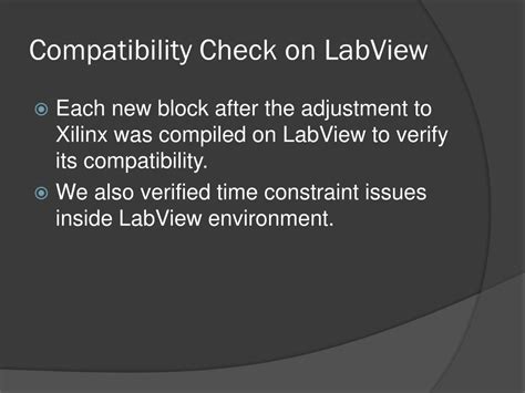 Ppt Sub Nyquist Sampling Algorithm Implementation On Flex Rio
