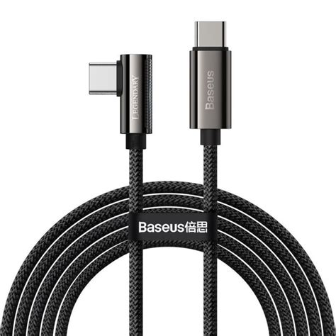 Кабель Usb Type C Baseus Legend Series Elbow Fast Charging Data Cable Type C To Type C 100w 1m
