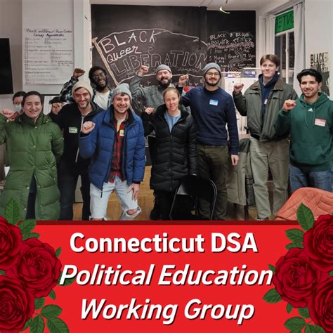 Working Groups Connecticut Dsa