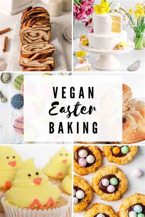 25 Vegan Easter Baking Recipes Bakedbyclo Vegan Dessert Blog