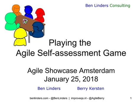 Playing The Agile Self Assessment Game At Agile Showcase Amsterdam 2018