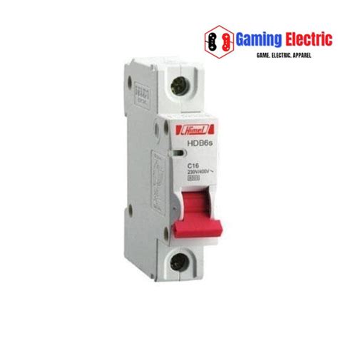Jual MCB 1 POLE 32A MCB Breaker C 6kA 32Amp Himel SNI Shopee Indonesia