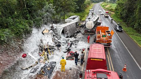 Cresce Número De Mortes Em Acidentes Nas Rodovias Federais Do Paraná