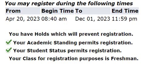 Registration Hold Ruiuc