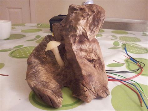 Psychic Origami Attiny85 Rgb Nightlight Using Fimo And A Piece Of Salvaged Wood