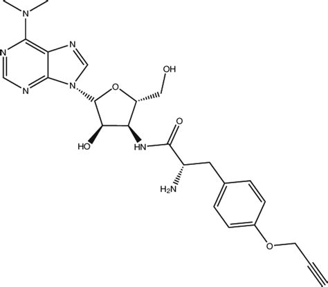 Molecular Structure Of Op Puro Op Puro Is An Analog Of Puromycin