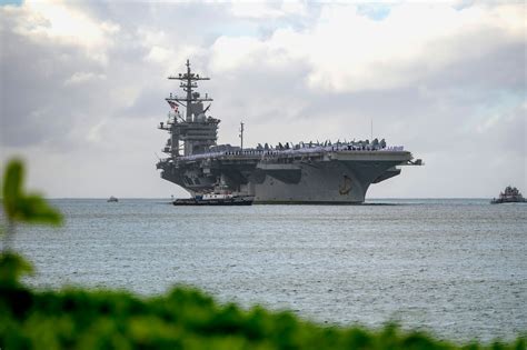 Uss Abraham Lincoln Arrives In Pearl Harbor For Port Visit Us Indo