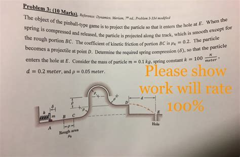 solved problem 3 10 marks dynamics the object of the