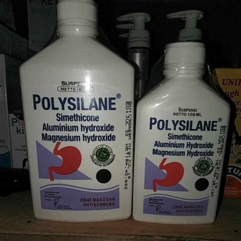 Jual Polysilane Suspensi Cair Syrup 100ml Dan 180ml Shopee Indonesia
